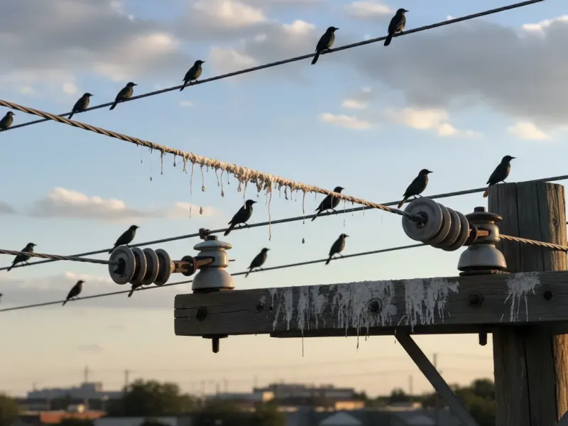 Non-lethal Bird Control | Power Line Bird Deterrent System