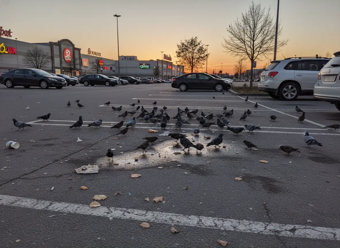 How Birds Damage Parking Structures